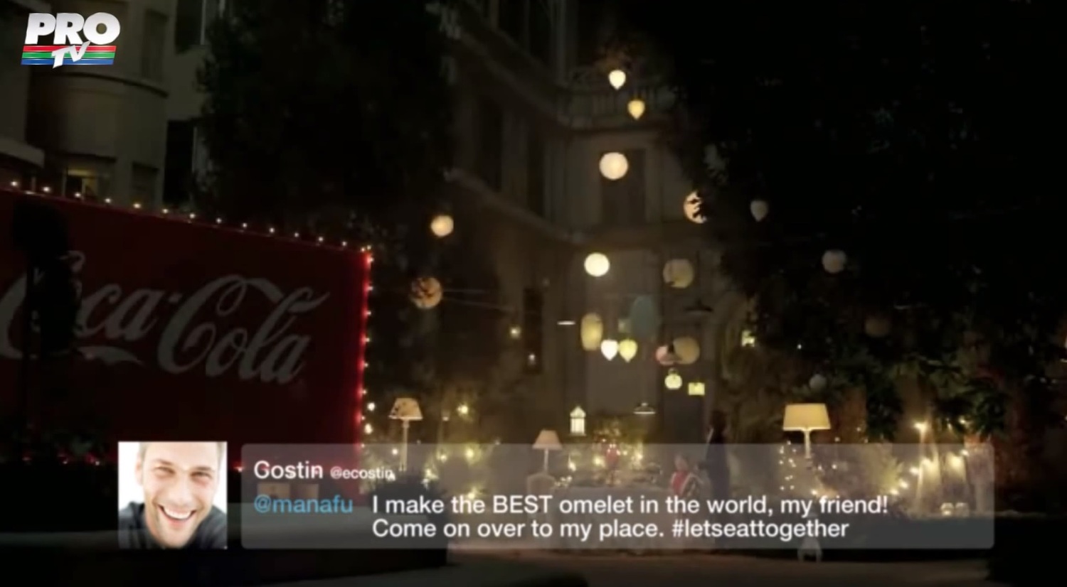 Coca-Cola vkládá tweety do televizních spotů. Nápad vznikl v Rumunsku ...